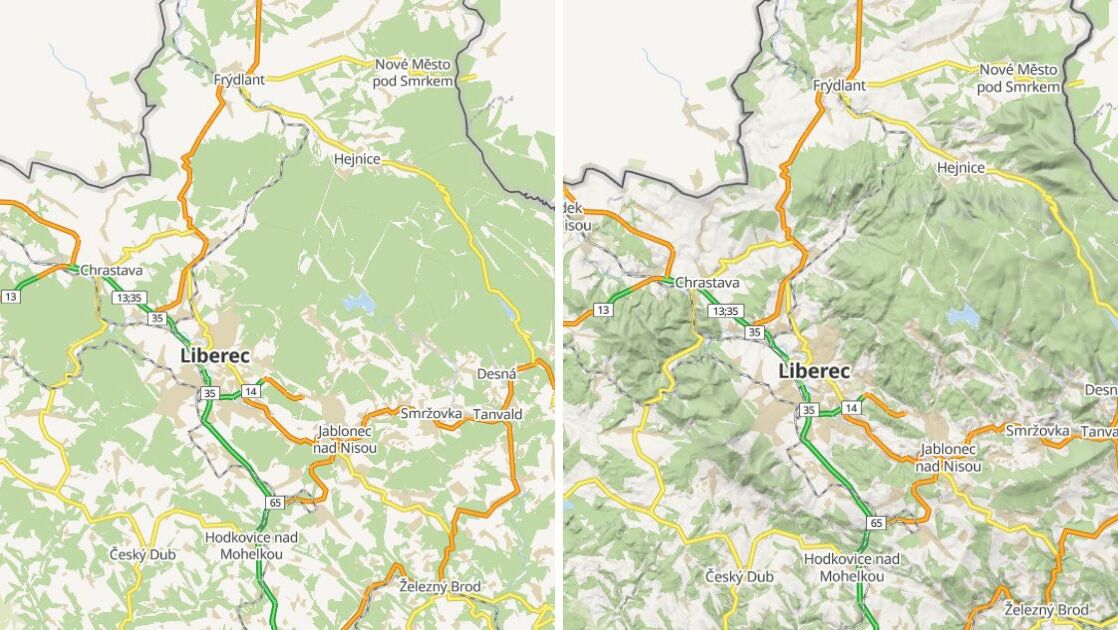 Najdi 10 rozdílů, aneb představujeme nové mapy | Hory.app